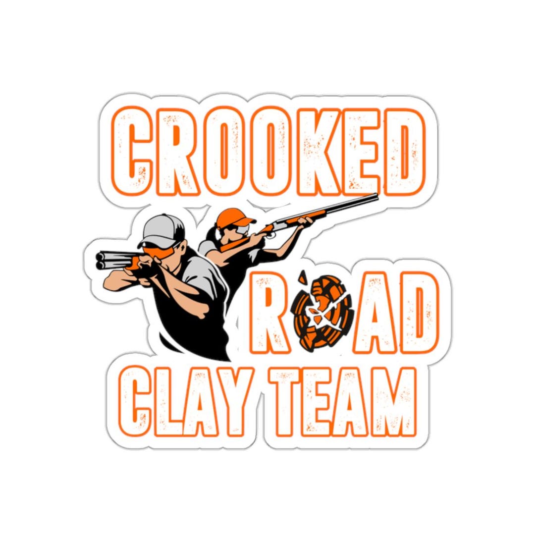 Crooked Road Clay Team Die-cut Sticker - Etsy