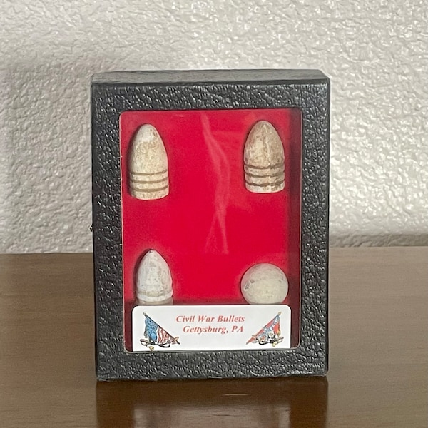 Civil War Bullet Display - Etsy