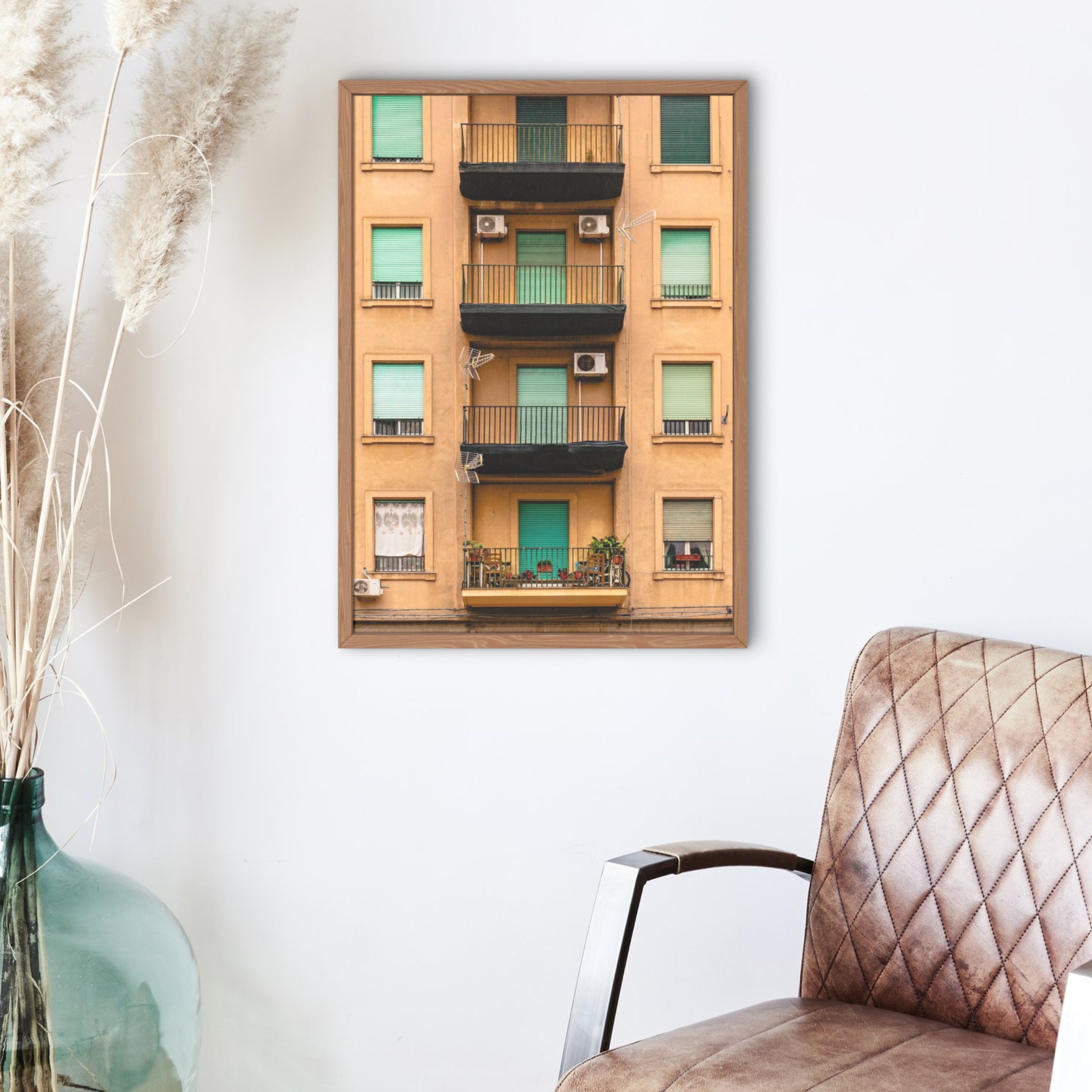 Poster: Green Blinds - Etsy