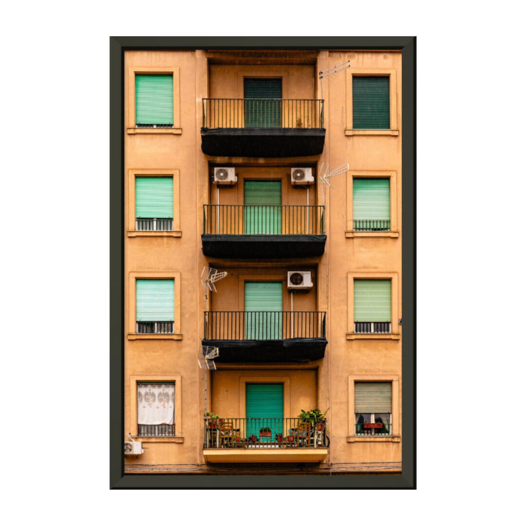 Poster: Green Blinds - Etsy