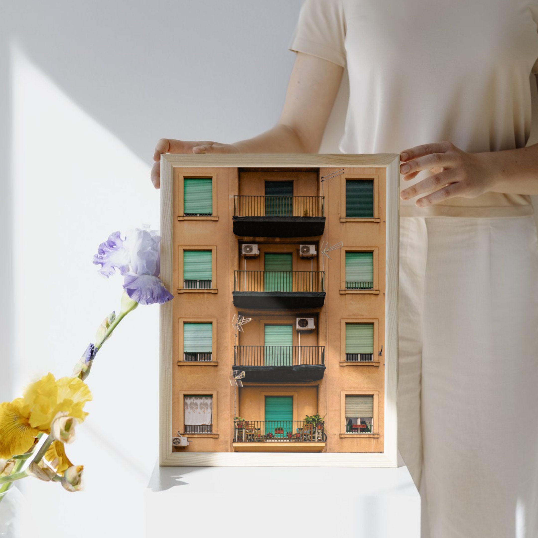 Poster: Green Blinds - Etsy