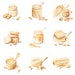 Peanut Butter Clipart Bundle, Watercolor Clipart PNG, Food Clipart ...