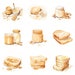 Peanut Butter Clipart Bundle, Watercolor Clipart PNG, Food Clipart ...