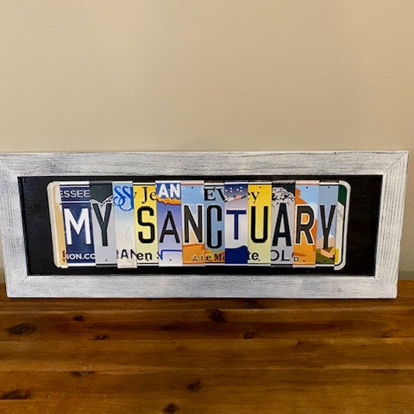 Sanctuary Sign - Etsy