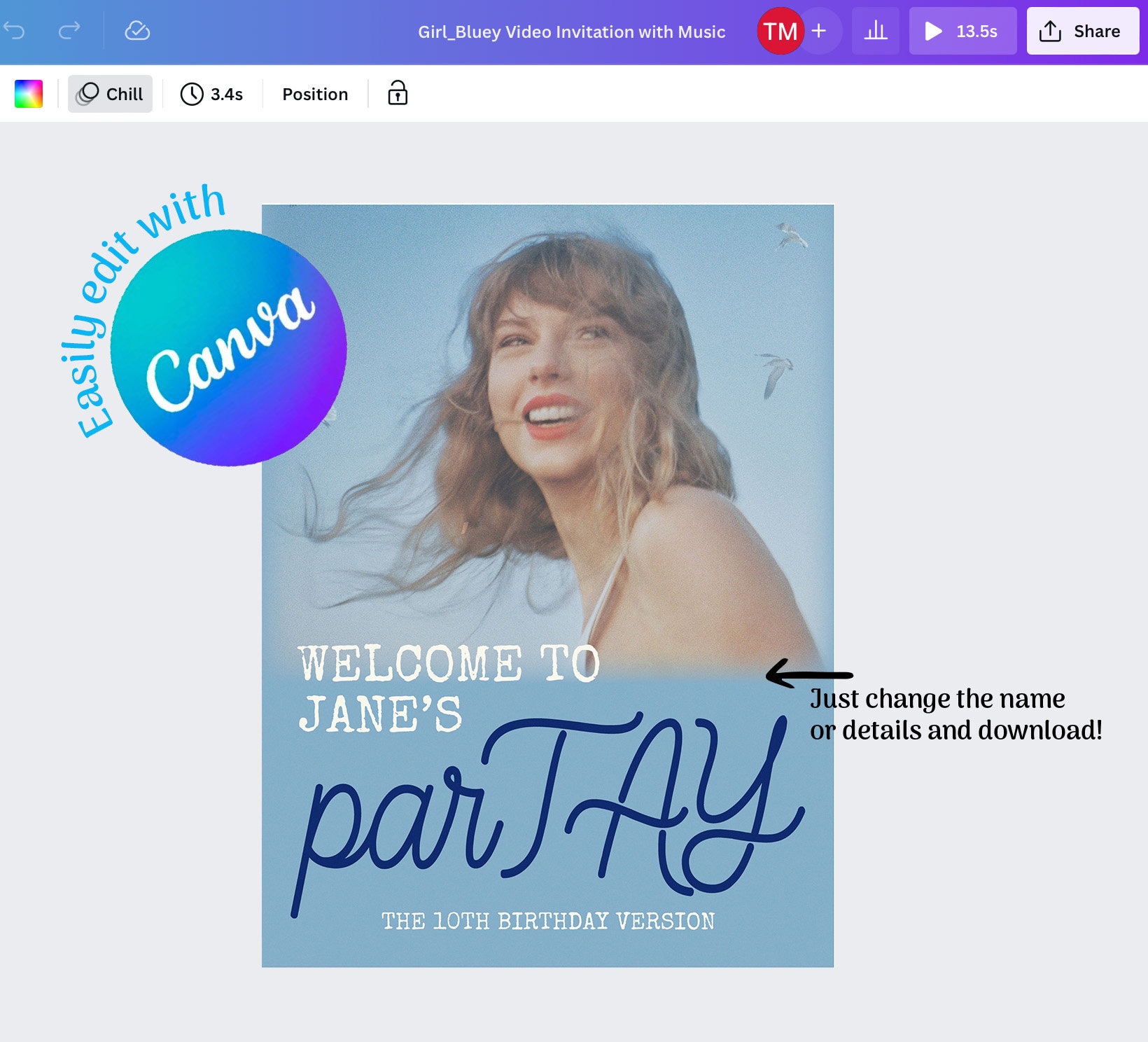 Editable - Taylor Swift Welcome Sign, Birthday Welcome Sign, Swifties ...