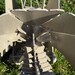 Handcrafted 6-foot Aluminum Triceratops | Unique Metal Dinosaur ...