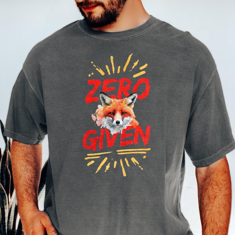 Zero Fox Given - Etsy