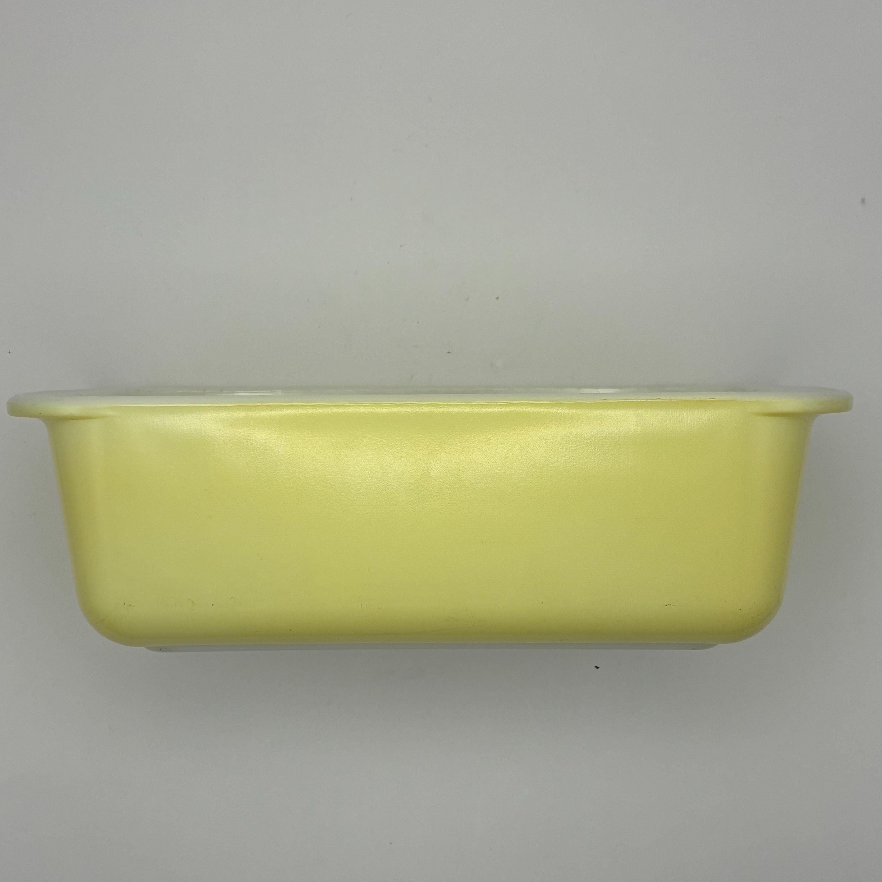 Pyrex Desert Dawn Yellow Loaf Pan #213 | 1.5 Qt | Vintage USA Bread Pan ...