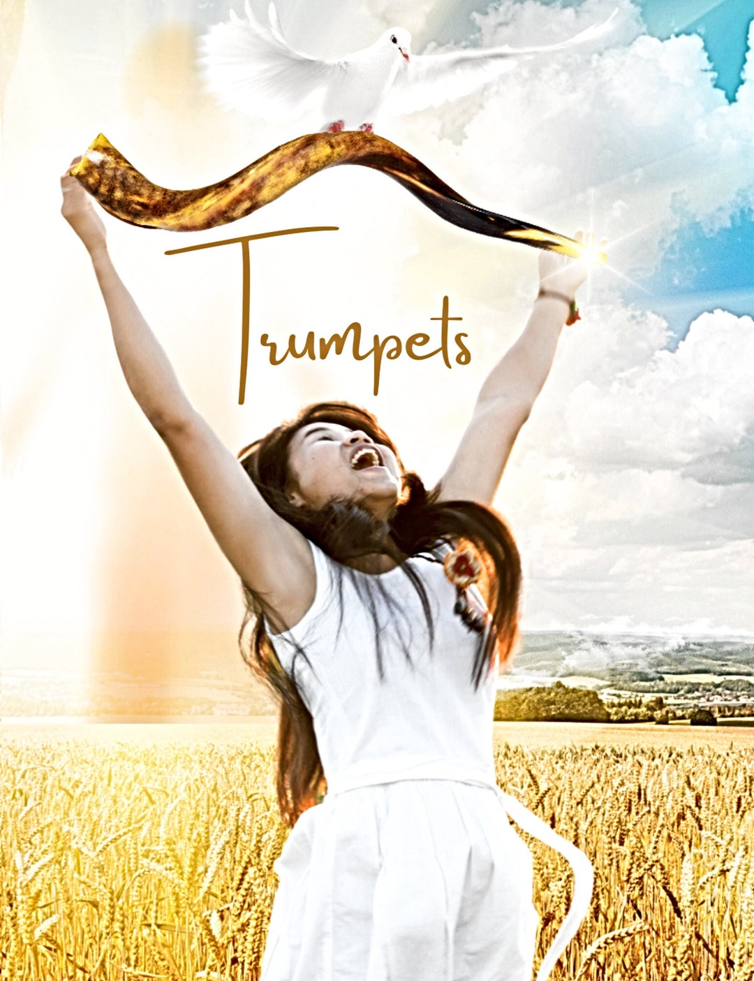 TRUMPETS Feast Greeting Card YOM TERUAH Card Moadim Card Appointed ...