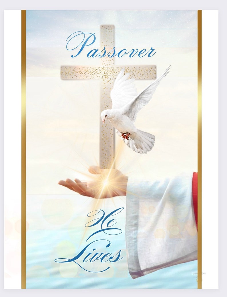 PASSOVER Feast Greeting Card PESACH Card Moadim Card Appointed Times ...