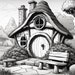 Gnome Homes Coloring Pages Set of 10 Pages - Etsy