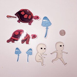 Common Side Effects Vinyl Stickers Socrates Tortoise Blue Angel ...