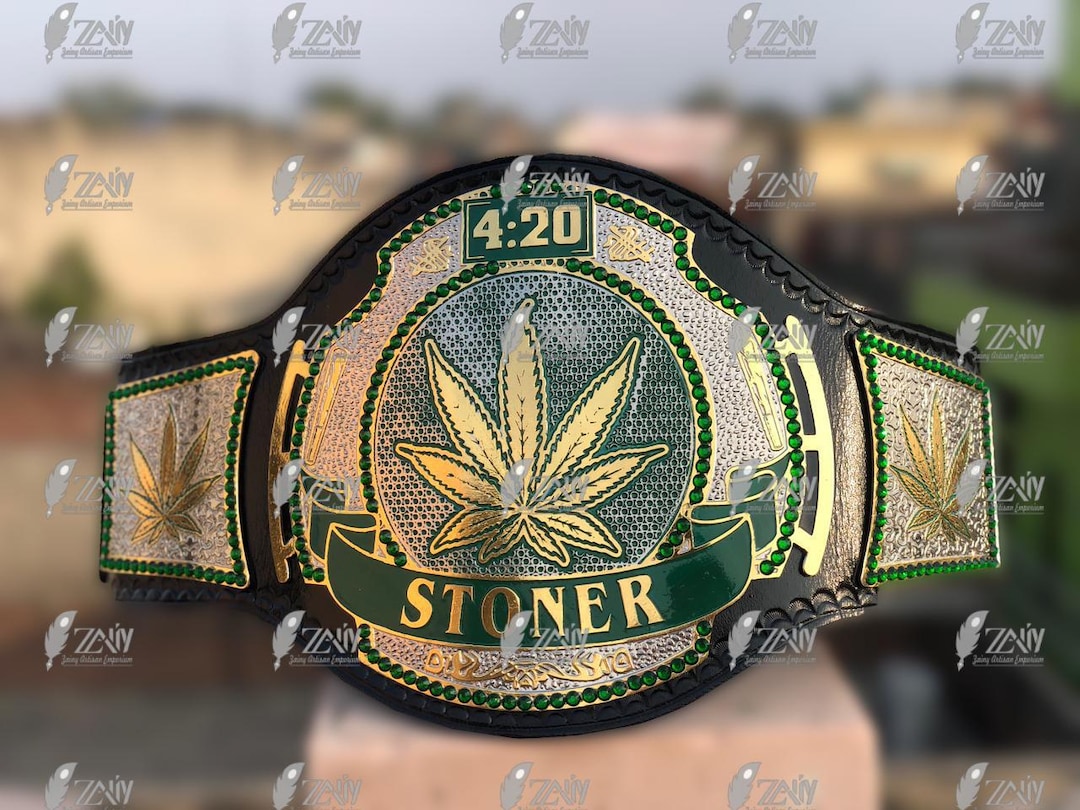 Stoner Blaze 420 Champion Belt – the Ultimate Smoking Weed World ...