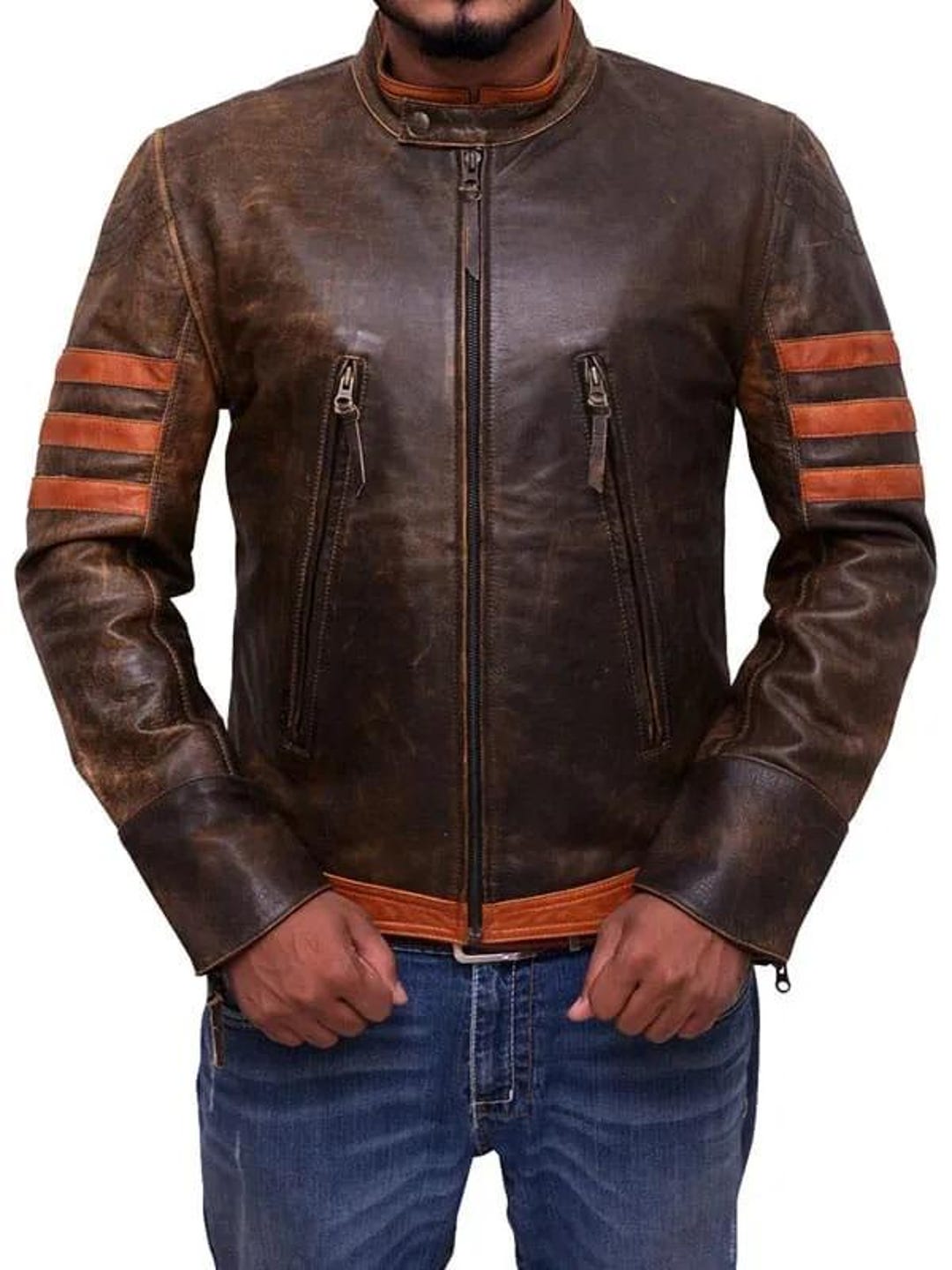 Premium Stylish Wolverine Leather Jacket – Hugh Jackman X-men Origins ...