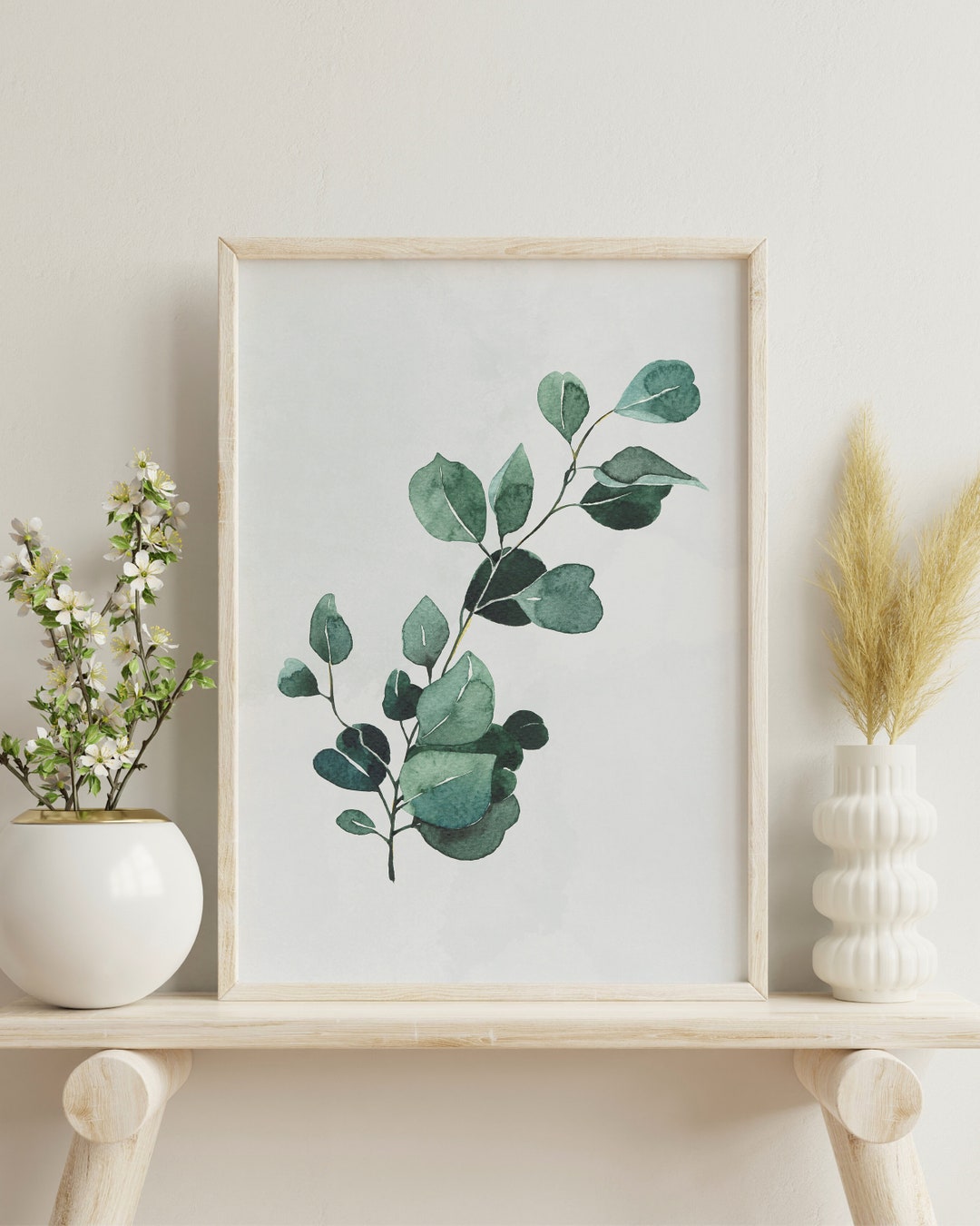 Serenity Plant Design Digital Download Art Print Kid Bedroom Art ...