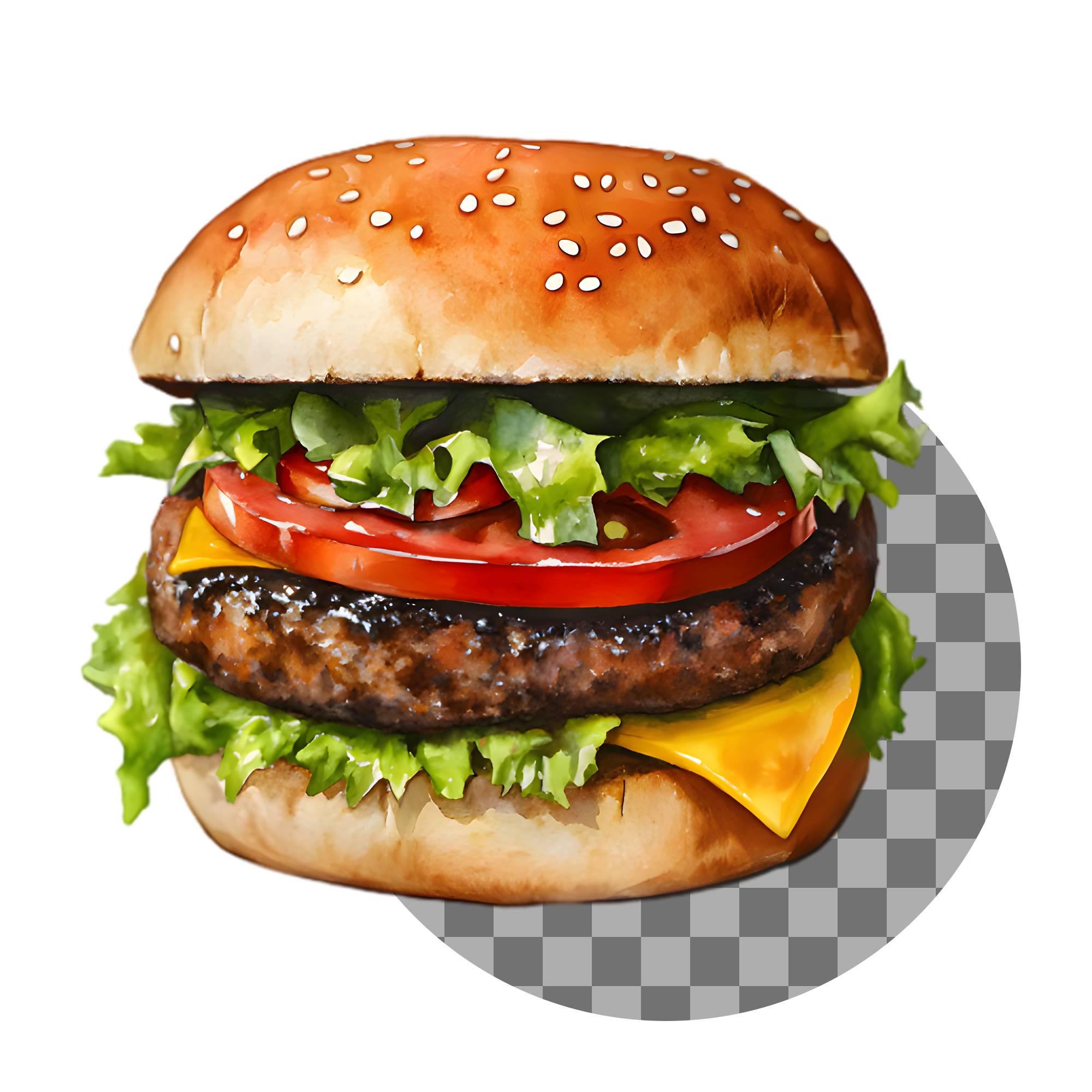 Watercolor Fast Food Clipart Bundle, Junk Food Clipart, Pizza ...