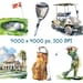 Watercolor Golf Clipart Bundle, Golf Club Clipart, Golf Illustrations ...