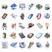 Watercolor Technology Clipart Bundle, Electronic Gadget Clipart ...