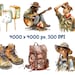 Watercolor Scouting Clipart Bundle, Boy Scout Clipart, Camping ...