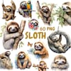 FRIENDS, Sloth Clipart, Llamas Clipart, Llama and Sloth, Commercial Use ...