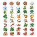 Watercolor Healthy Food Clipart Bundle, Healthy Vegetable Clipart, Food ...