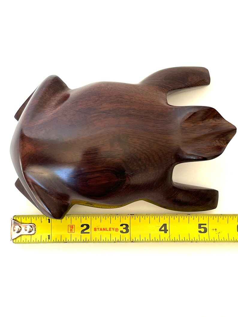 Indigenous Ironwood Frog Hand Carved Seri Indian Tribe Sonora Mexico ...