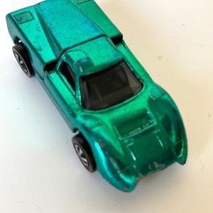 Nice Hot Wheels Ford J Car 1967 USA Mattel Spectraflame Green, Original ...
