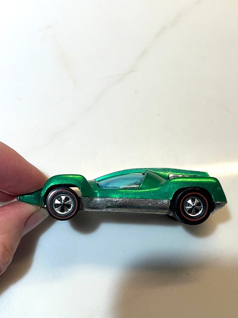 Sweet Spectraflame Green Hot Wheels Mantis 1969 Hong Kong, Blue Opening ...
