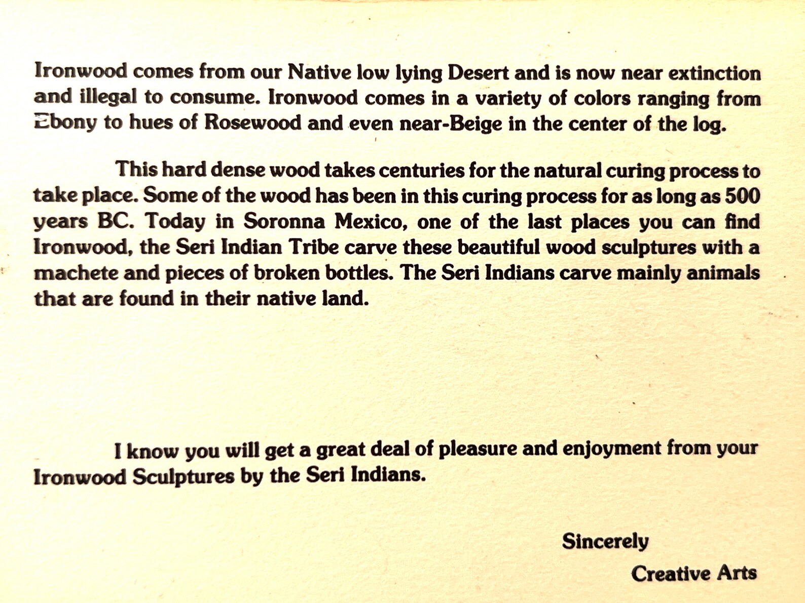 Indigenous Ironwood Frog Hand Carved Seri Indian Tribe Sonora Mexico ...