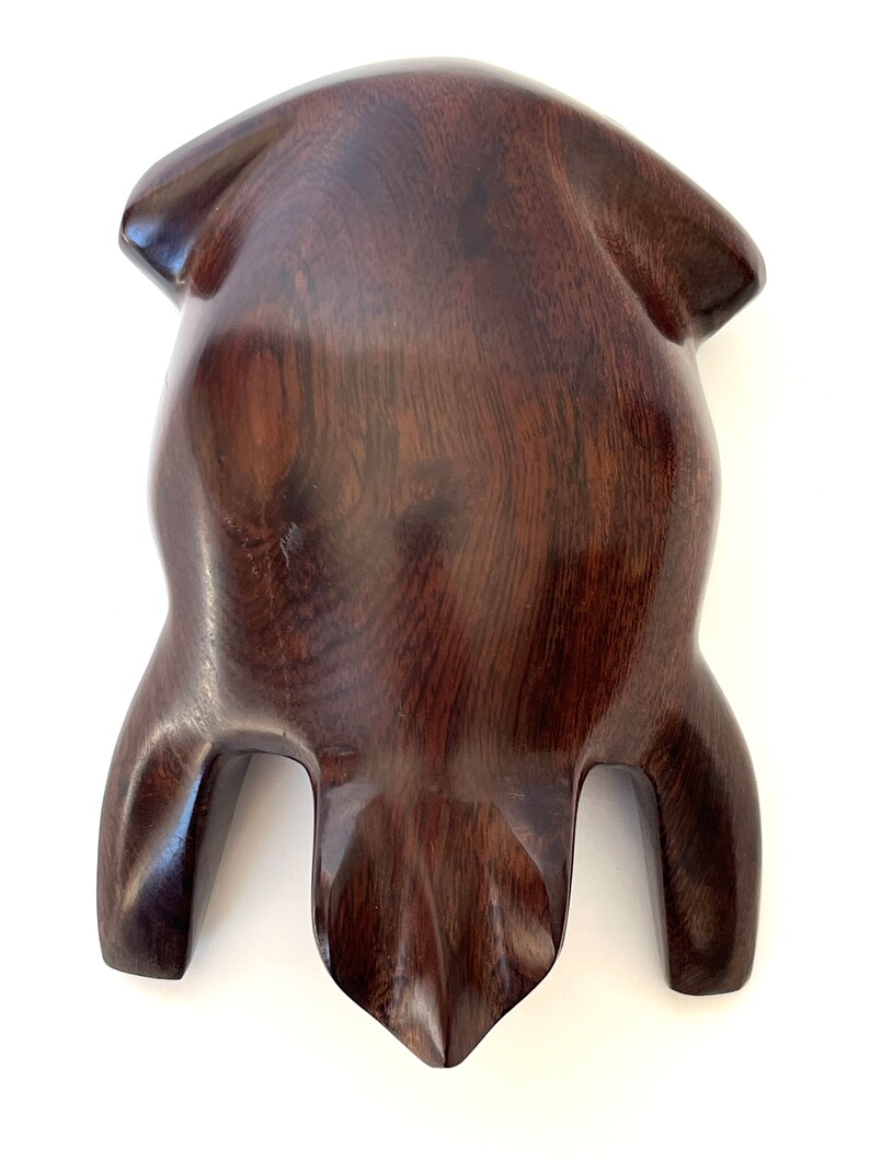 Indigenous Ironwood Frog Hand Carved Seri Indian Tribe Sonora Mexico ...