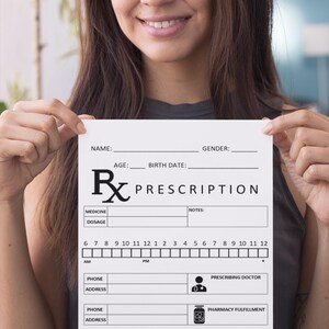 Prescription Tracker, RX, Medication Tracker, Medicine Tracker ...