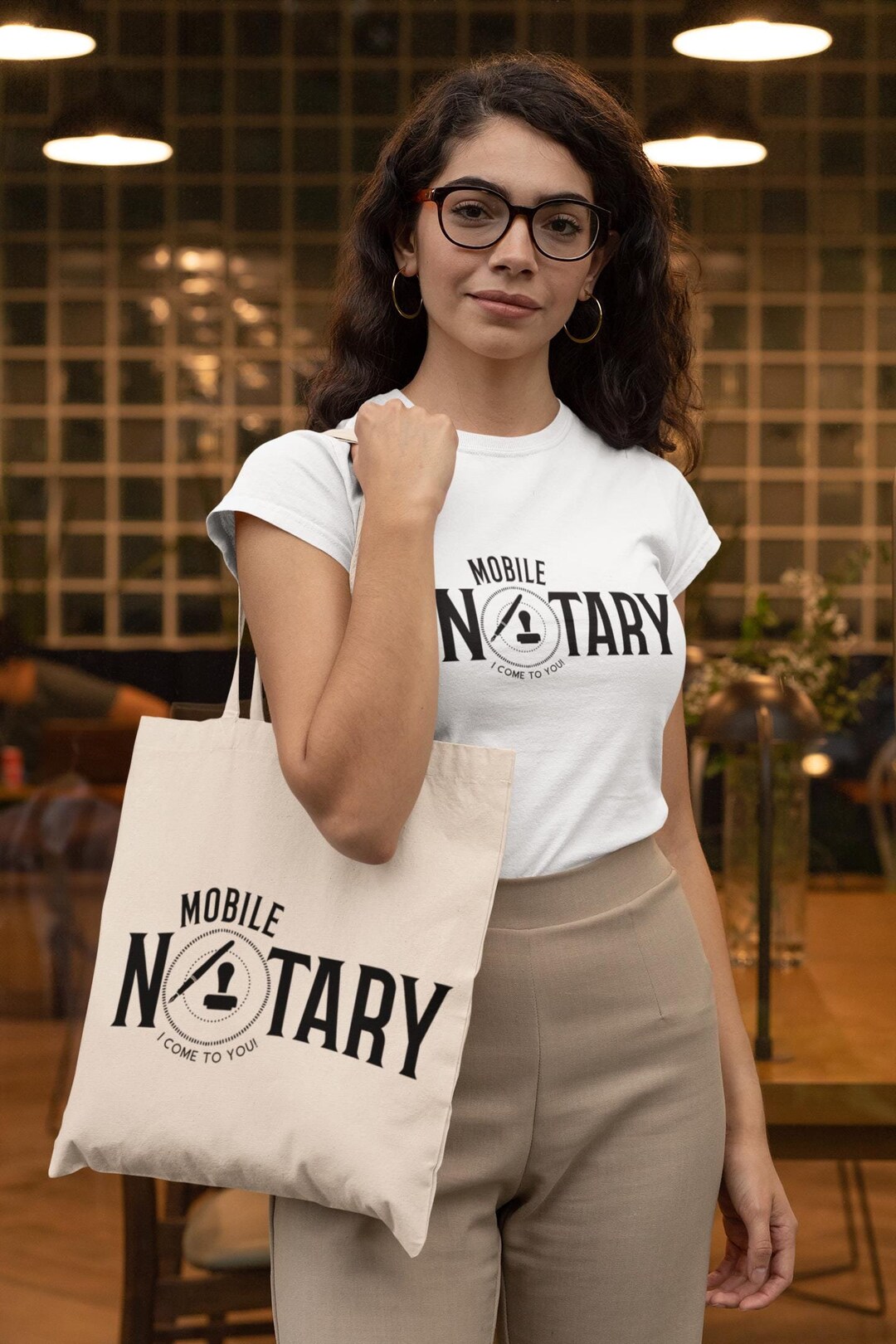 Mobile Notary, Notary Public, Notary Graphic Art Logo for Advertisement ...