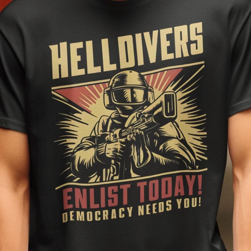 Helldivers Merch - Etsy