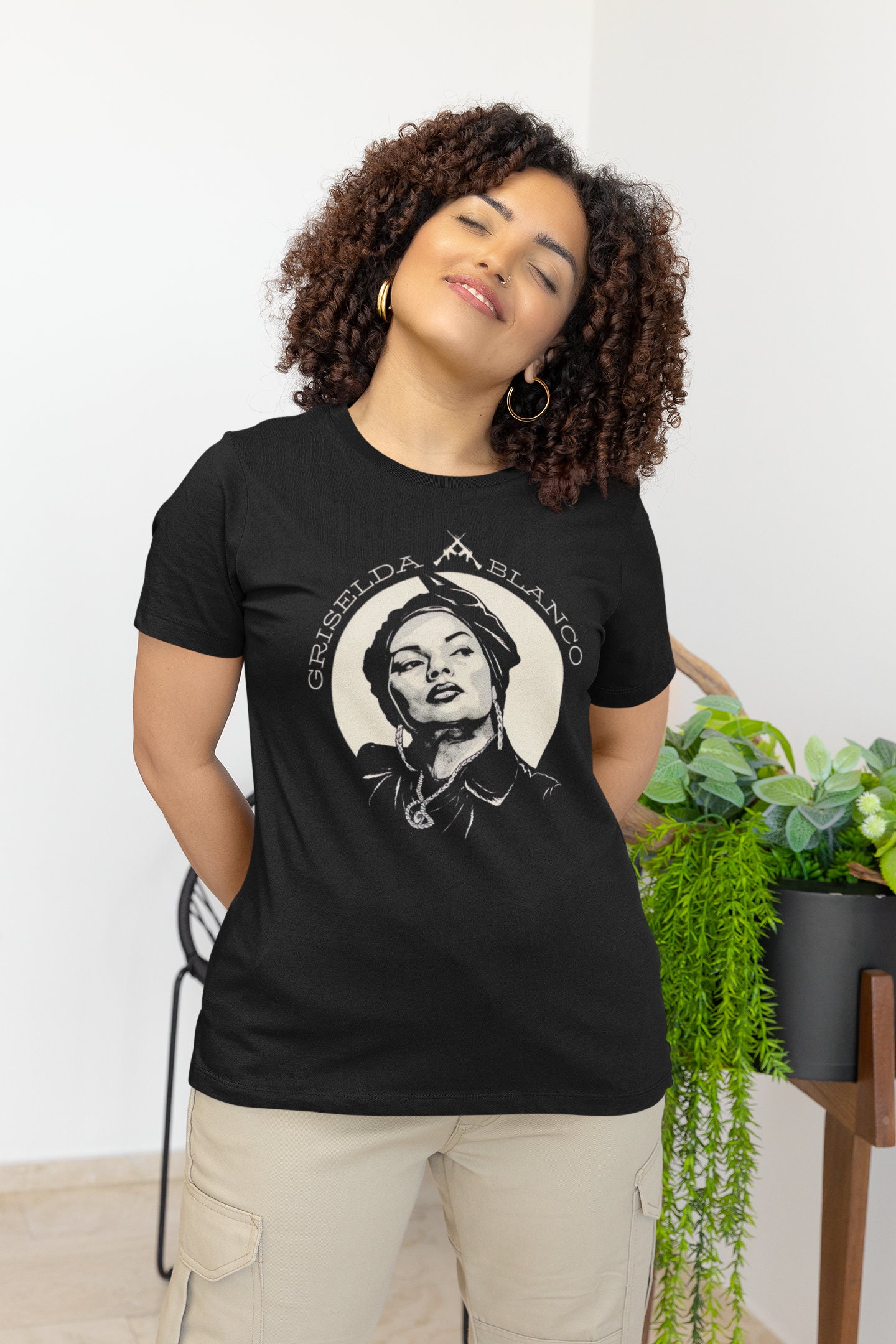 Griselda Blanco la Madrina Queen of Narco Portrait T-shirt Inspired by ...