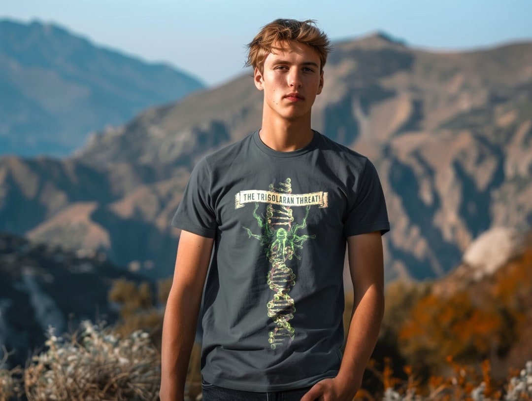 3 Body Problem Series, Trisolaran DNA Threat Tee - Sci-fi Show Inspired ...