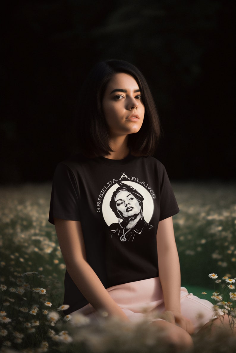 Griselda Blanco la Madrina Queen of Narco Portrait T-shirt Inspired by ...