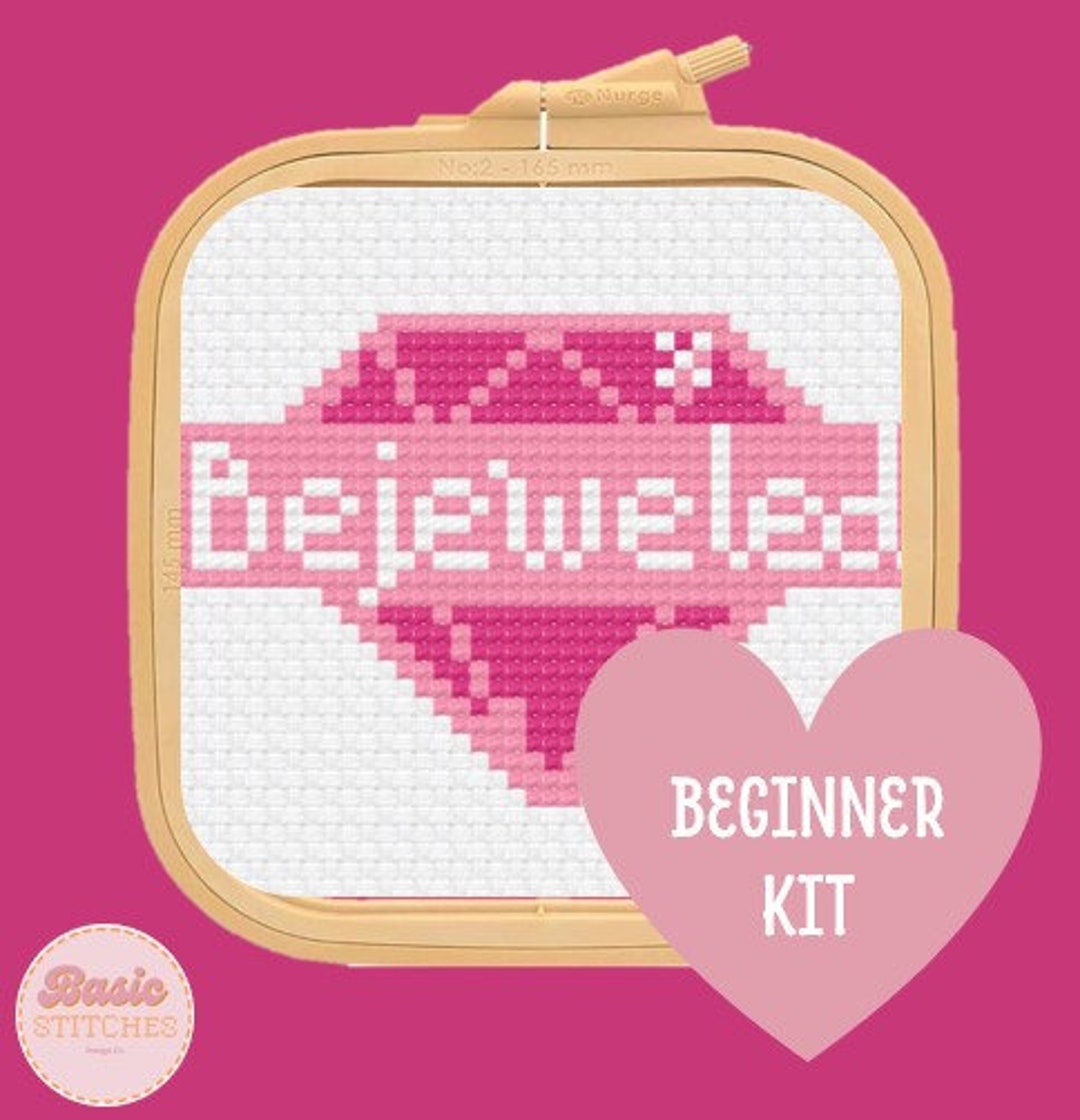 Bejeweled Taylor Swift Cross Stitch Kit Great for Beginners - Etsy