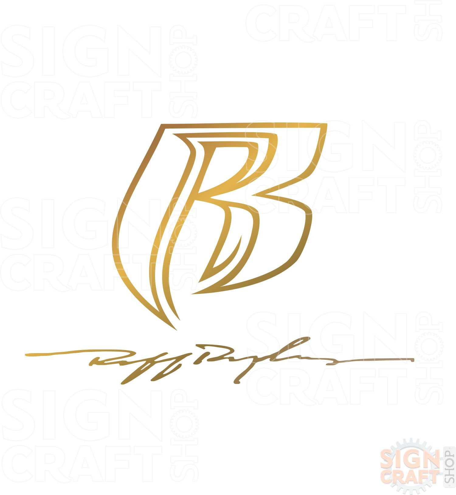 Ruff Ryders, White Vinyl Decal - Etsy