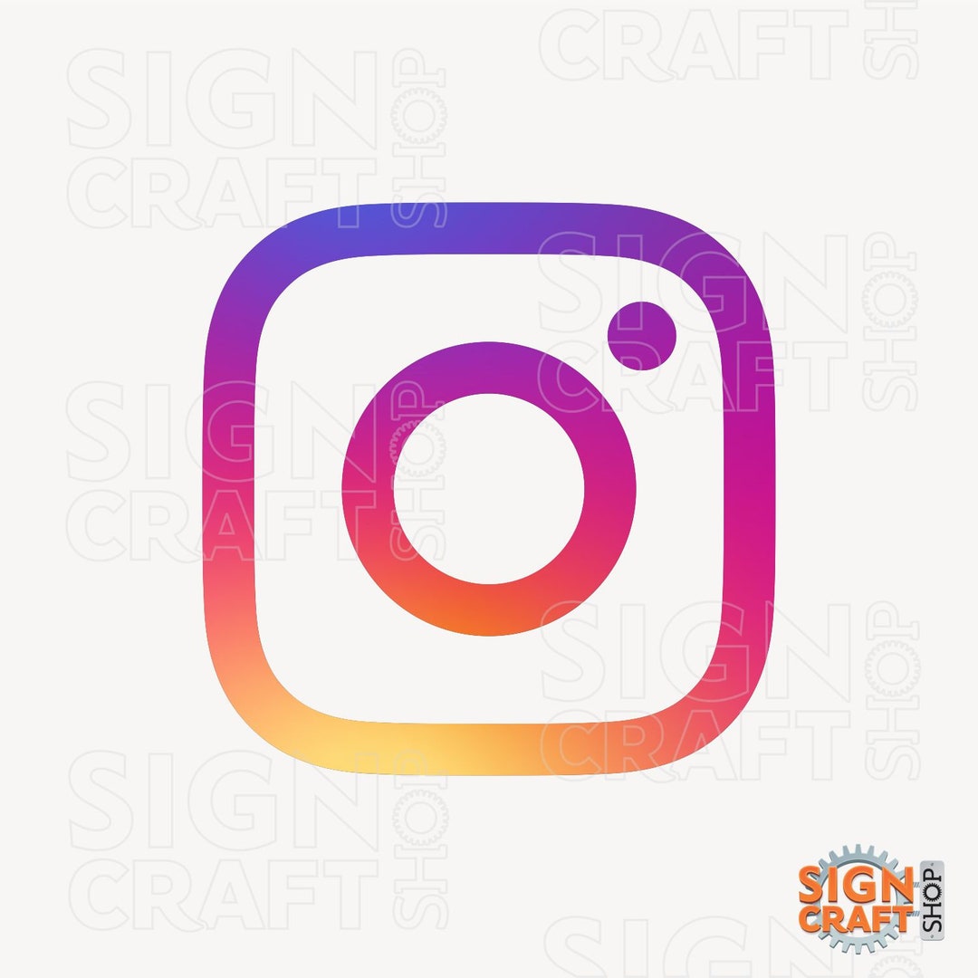 Instagram Logo, Instagram, Insta, Digital File, Pdf, Png, SVG, EPS ...