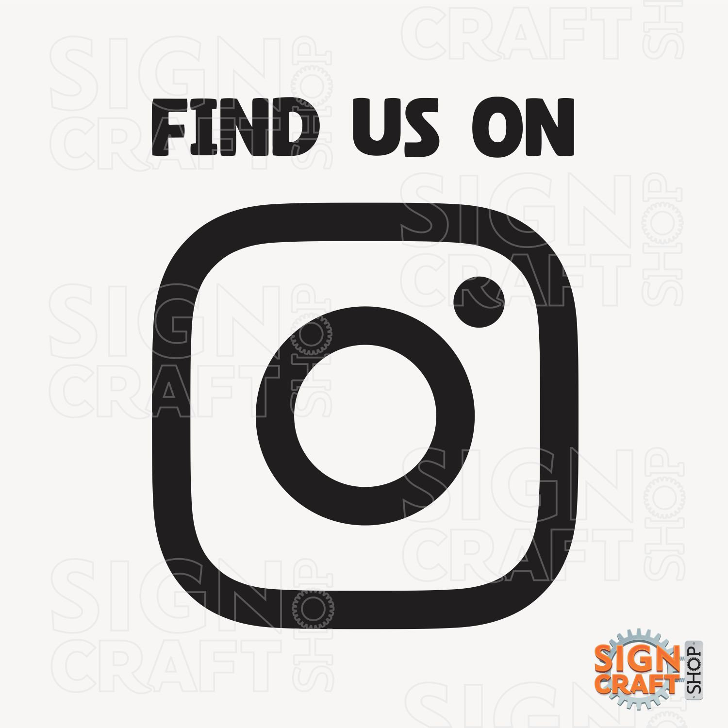 Instagram Logo, Social Media Sticker File (svg, Png, Pdf, Eps) - Etsy