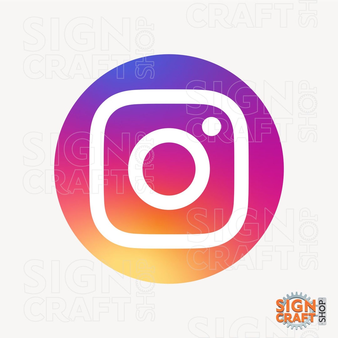 Instagram Logo, Instagram, Insta, Digital File, Pdf, Png, SVG, EPS ...