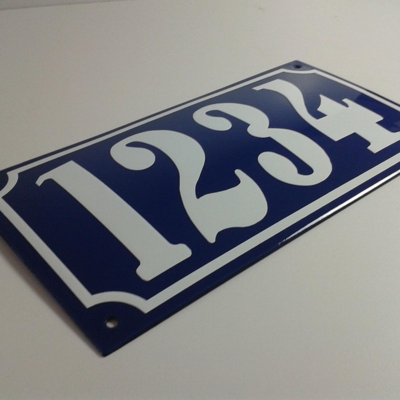 French House Numbers - Etsy