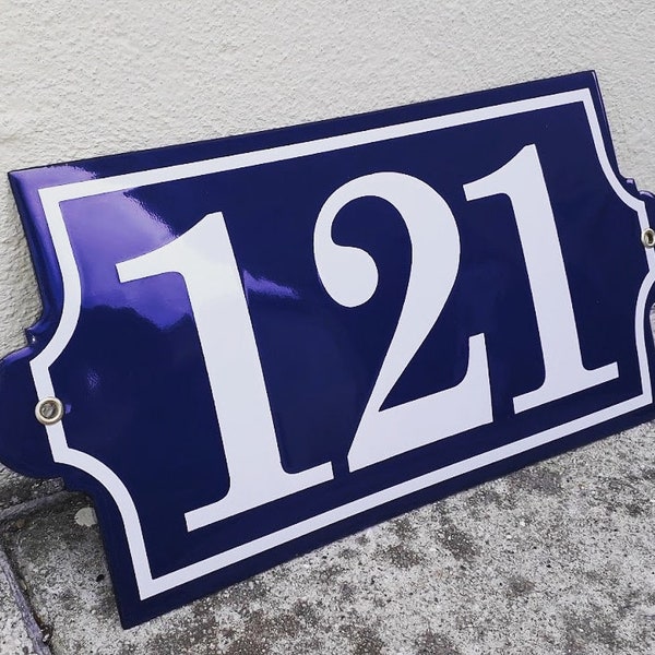 French House Numbers - Etsy