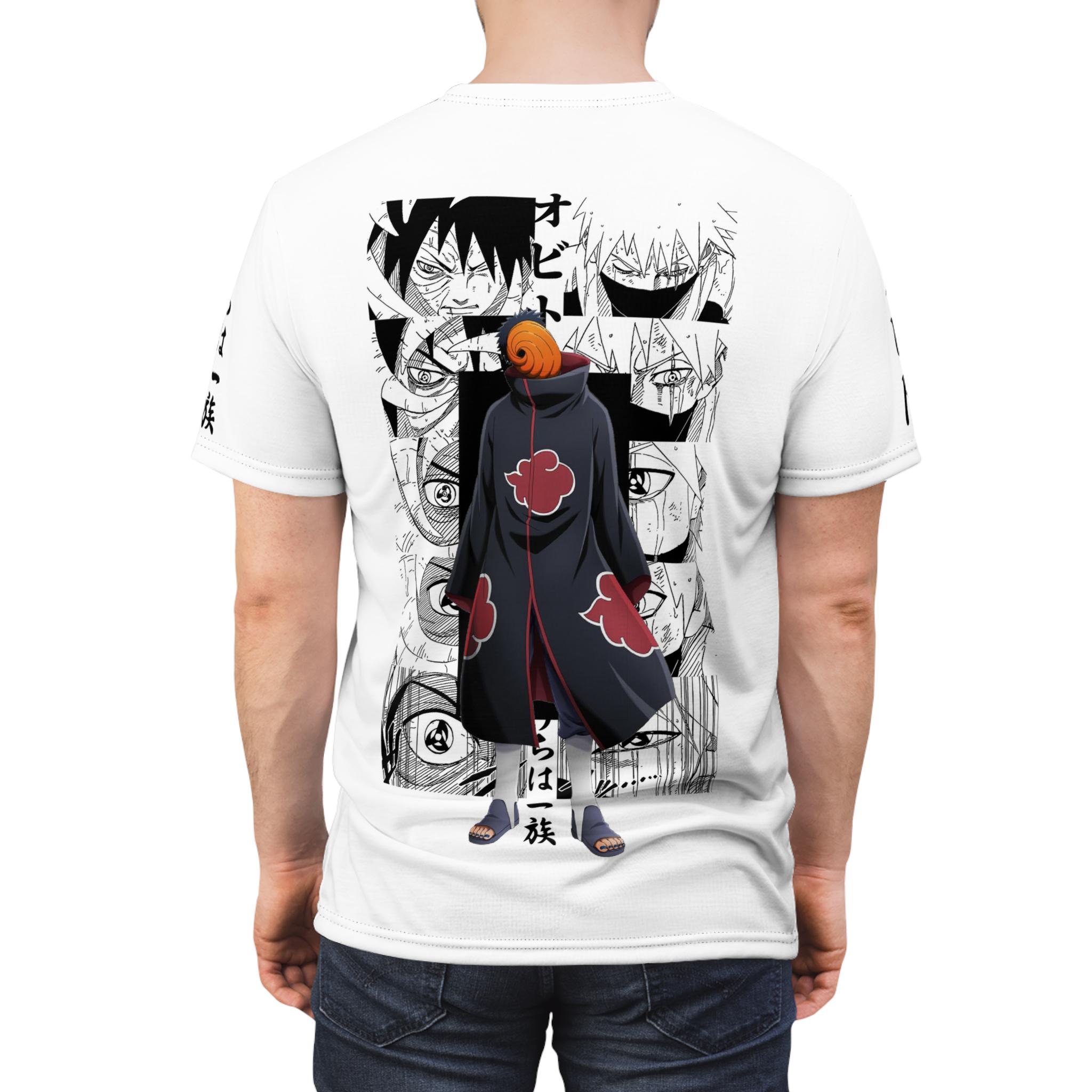 T-shirt Inspired by Obito Uchiha, the Hero Forced to Be a Villain ...