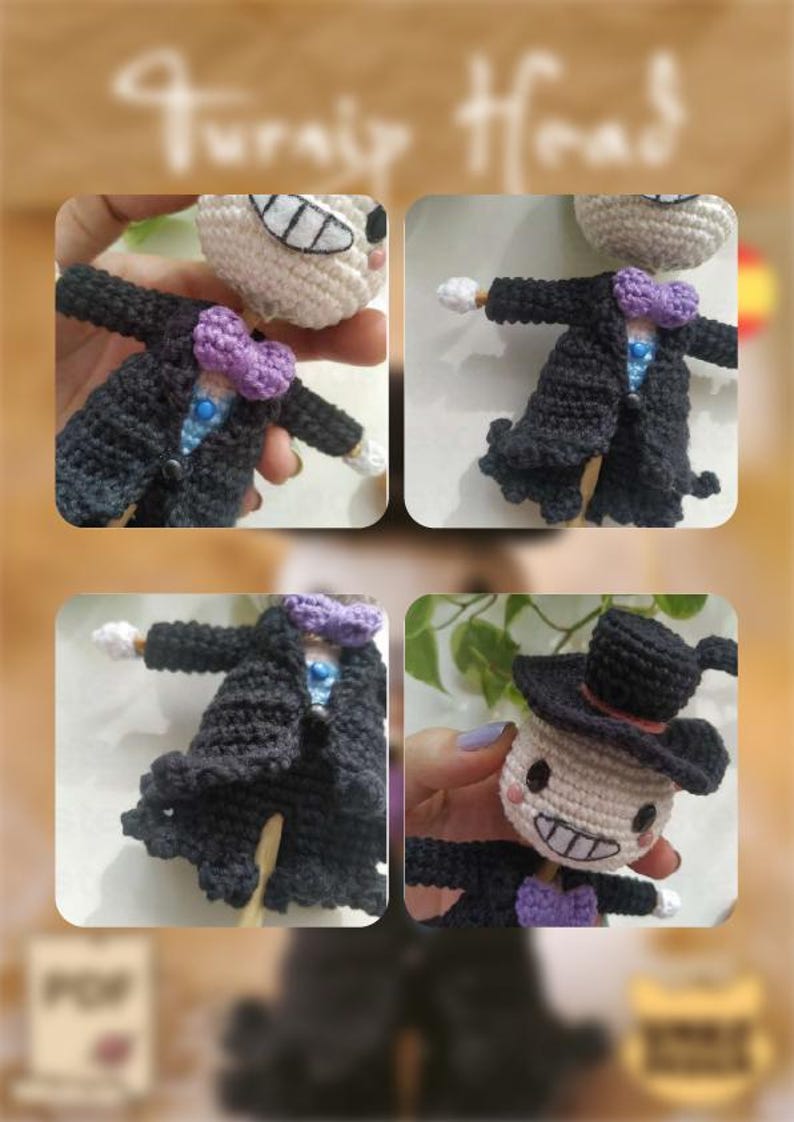 Enchanted Scarecrow Amigurumi Pattern - Fantasy Style, in English and ...