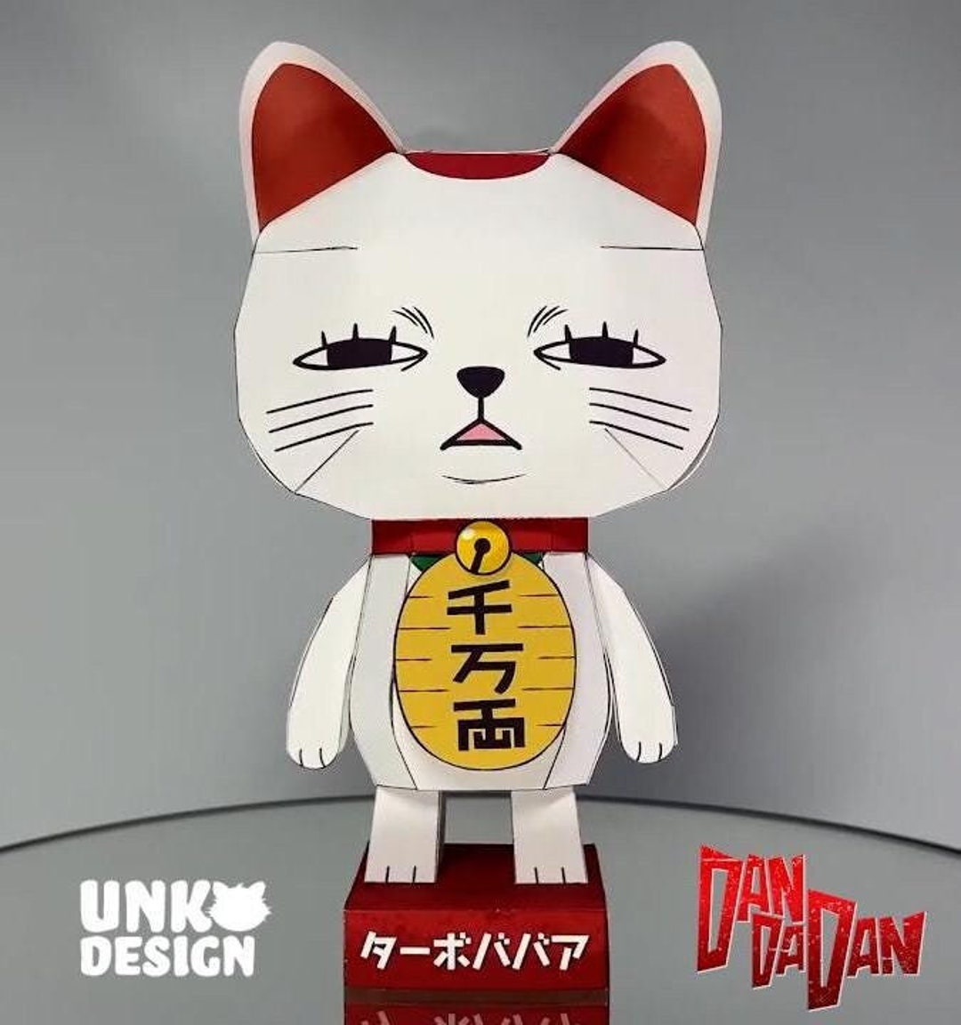 Turbo Grandma Papercraft – Possessed Kitty DIY Template, Spirits and ...