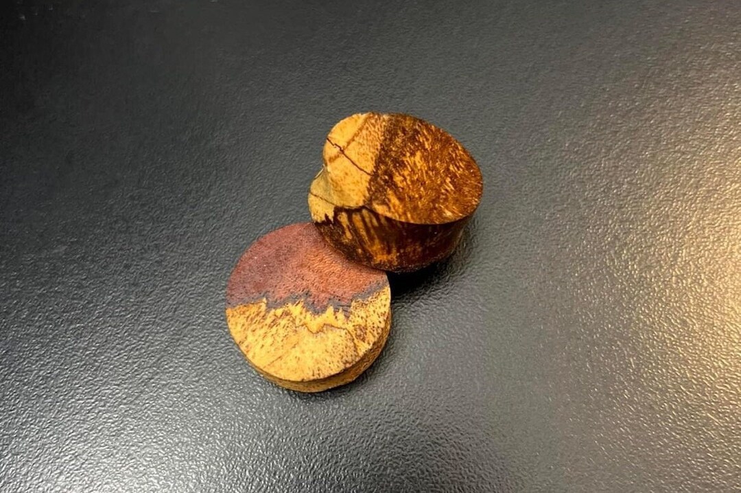 Mahogany Wood Plugs - Etsy
