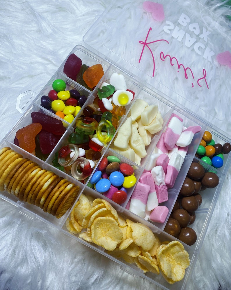 Personalised Snack Box Travel Box Flight & Holiday Boxes Plane Snacks ...
