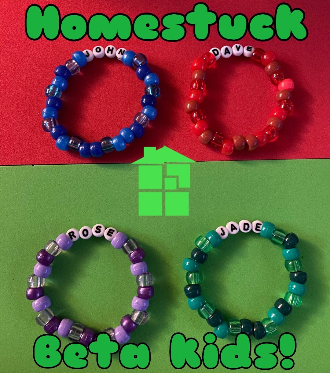 Handmade Homestuck Beta Kids Bracelets | Choose Your Favorite Character ...