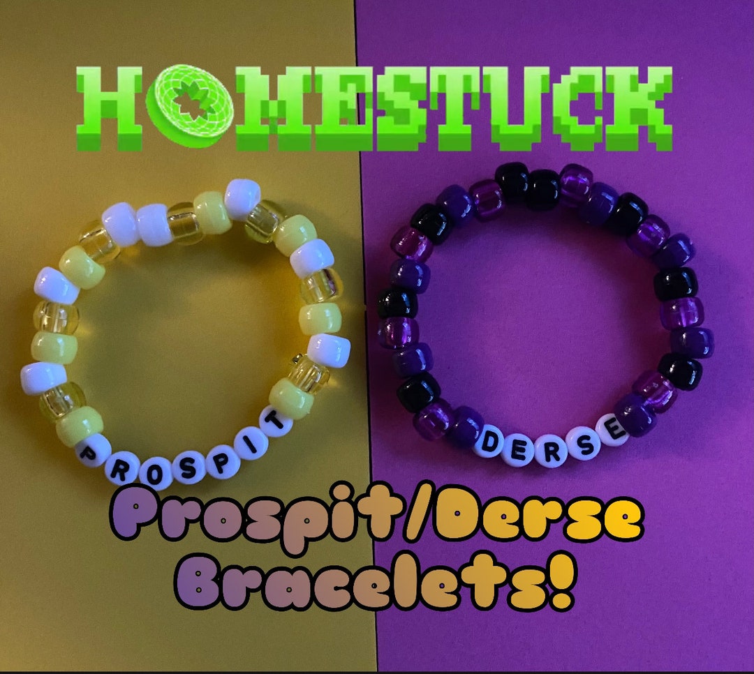 Handmade Homestuck Prospit/derse Bracelets | Choose Your Own - Etsy